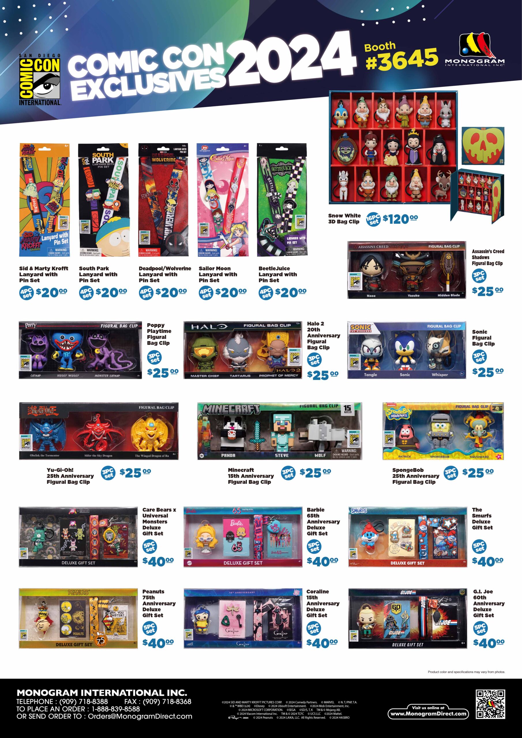 Your Ultimate Checklist for SDCC Exclusives - Monogram International Inc.