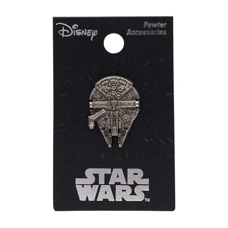 Star Wars Millenium Falcon Pewter Lapel Pin - Monogram International Inc.