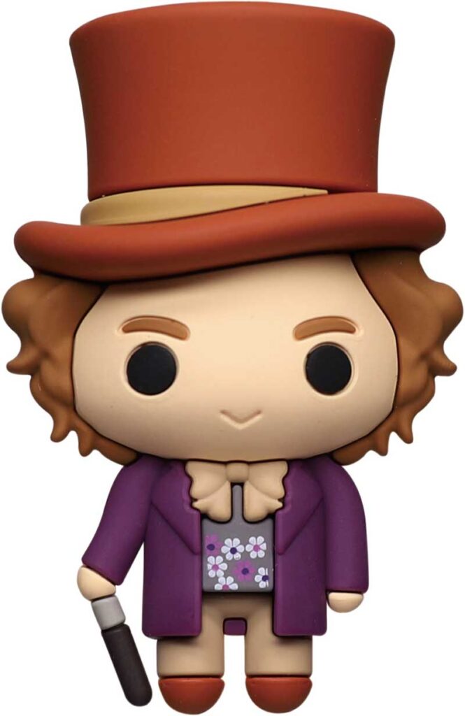 Willy Wonka 3D Foam Magnet - Monogram International Inc.