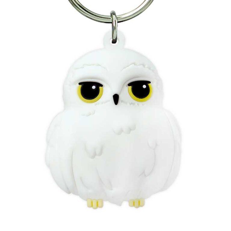 Harry Potter - Hedwig 3D Foam Bag Clip Hang Tag - Monogram ...