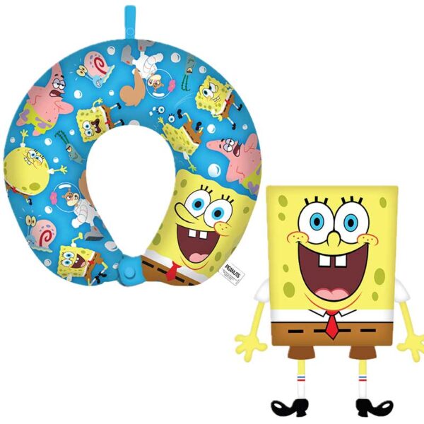SpongeBob - SpongeBob Reversible Neck Pillow - Monogram International Inc.