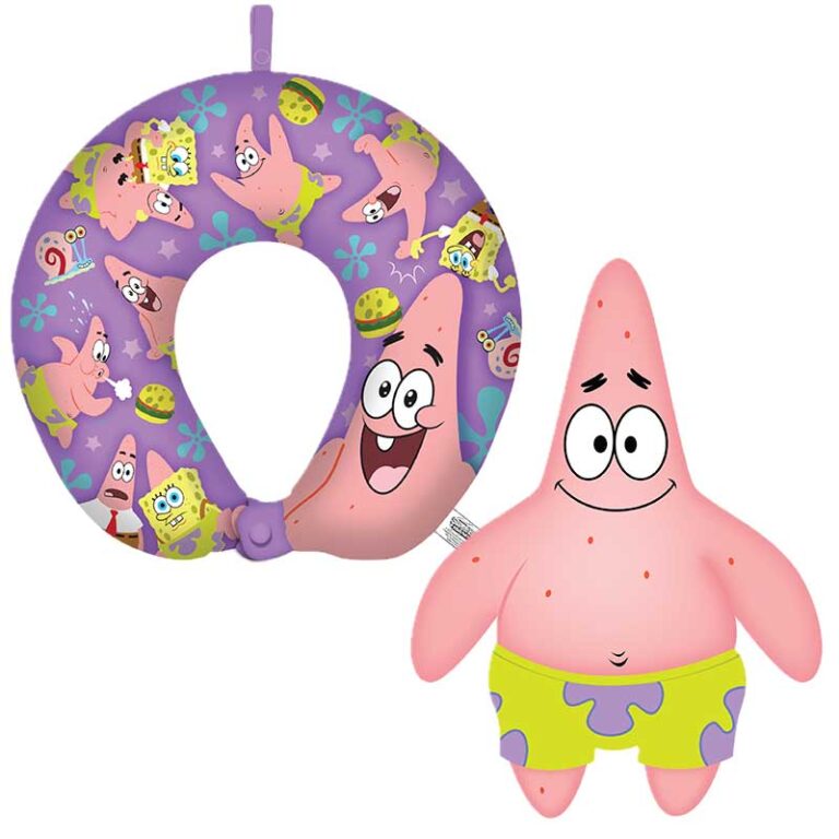 SpongeBob - Patrick Star Reversible Neck Pillow - Monogram ...