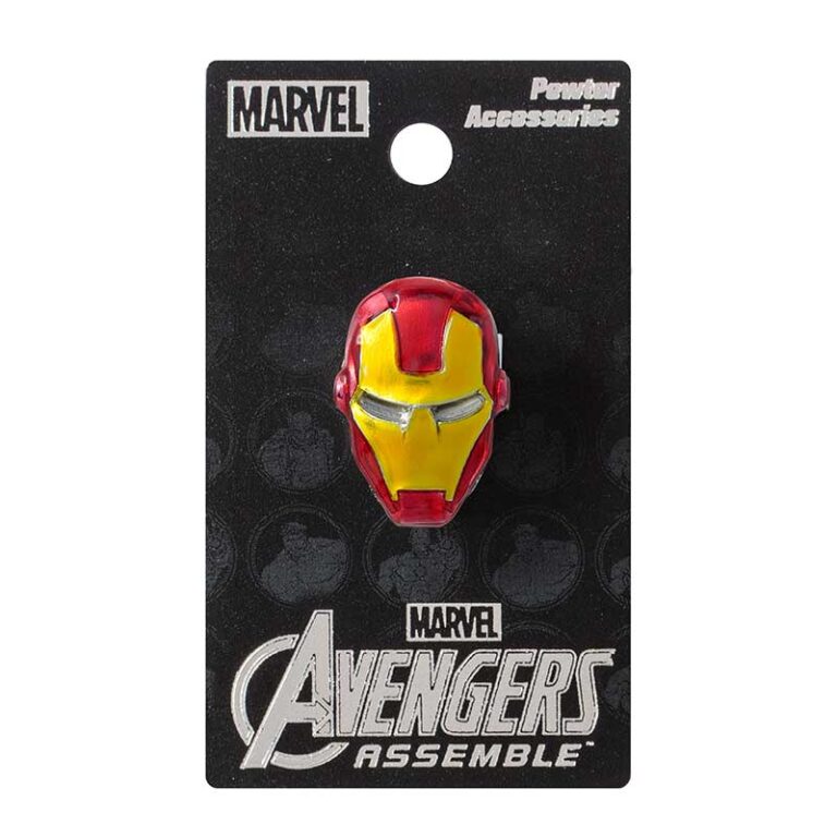 Iron Man COLORED Pewter Lapel Pin - Monogram International Inc.