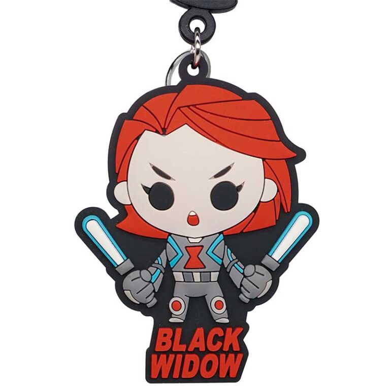 MARVEL Black Widow Touch PVC Bag Clip - Monogram International Inc.