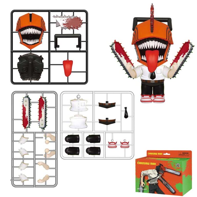 Chainsaw Man Denji Model Kit (6.25" H) - Monogram International Inc.