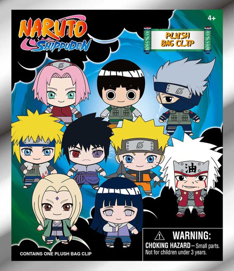 Naruto Plush Bag Clip - Monogram International Inc.