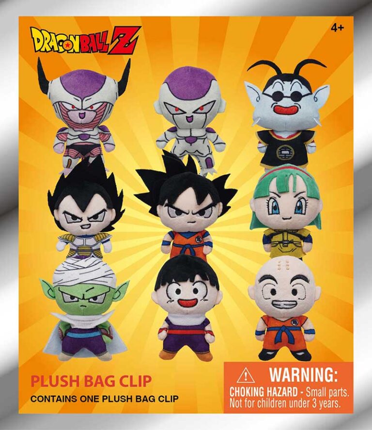 Dragon Ball Z Plush Bag Clip - Monogram International Inc.
