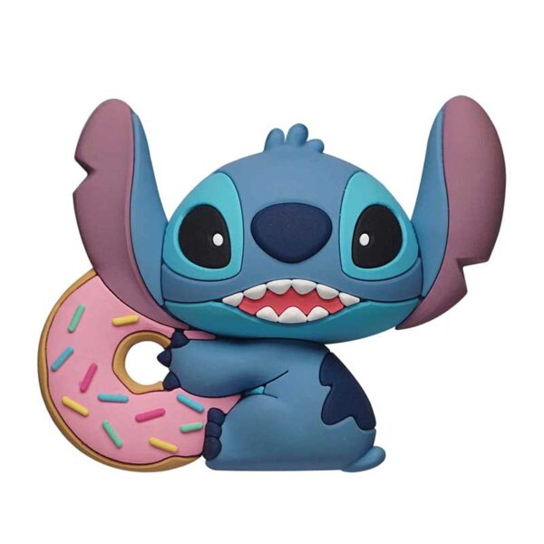 Stitch with Donut 3D Foam Magnet - Monogram International Inc.