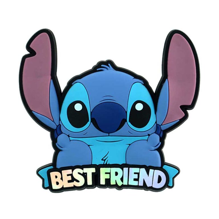 Lilo Stitch - Stitch BEST FRIEND Soft Touch Magnet - Monogram ...