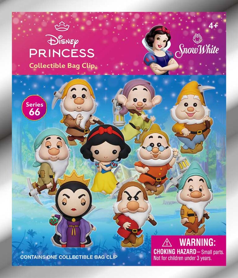 Snow White Classic 3D Foam Bag Clip, Series 66 - Monogram International ...