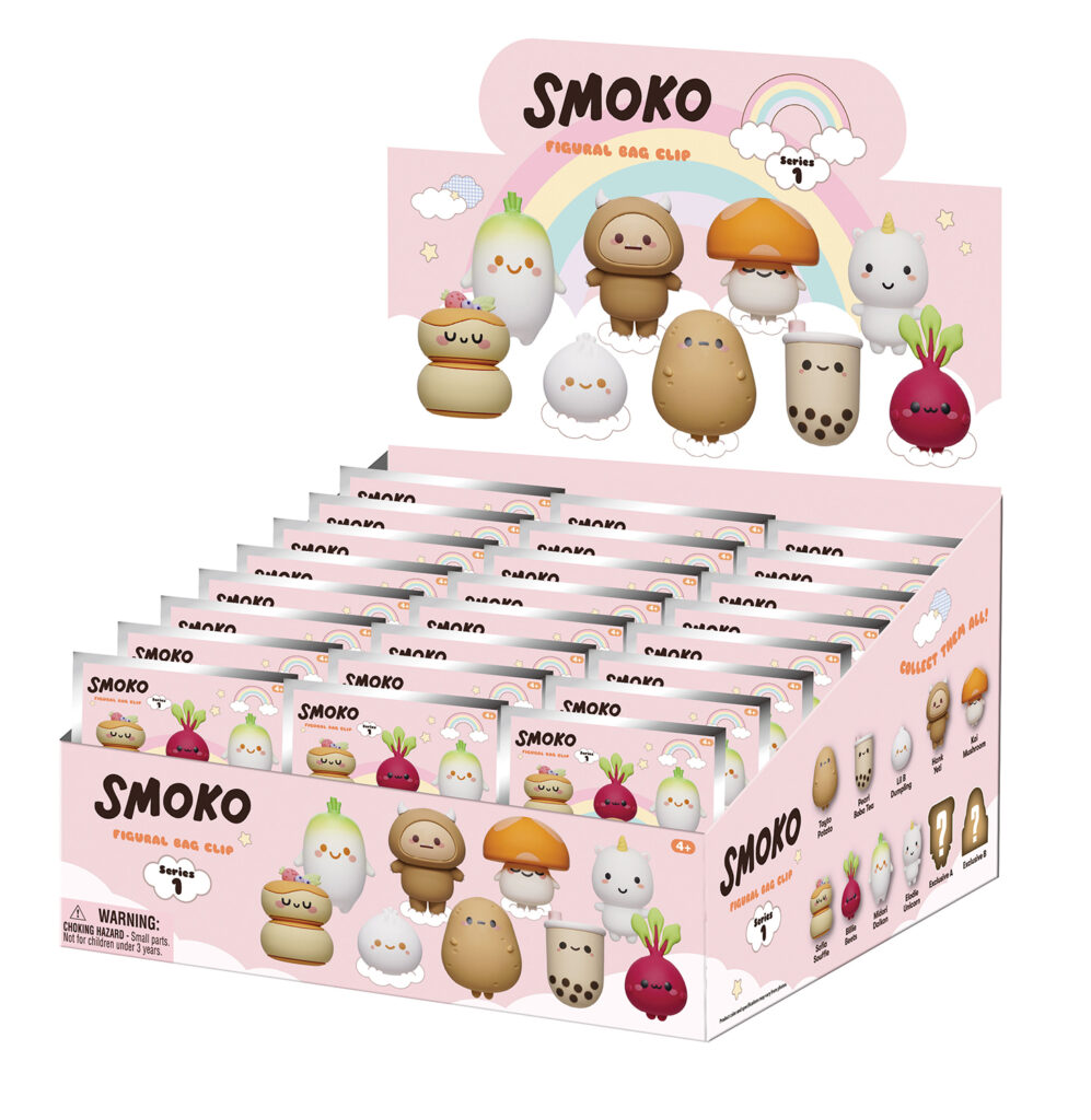 Smoko 3D Foam Bag Clip, Series 1 - Monogram International Inc.