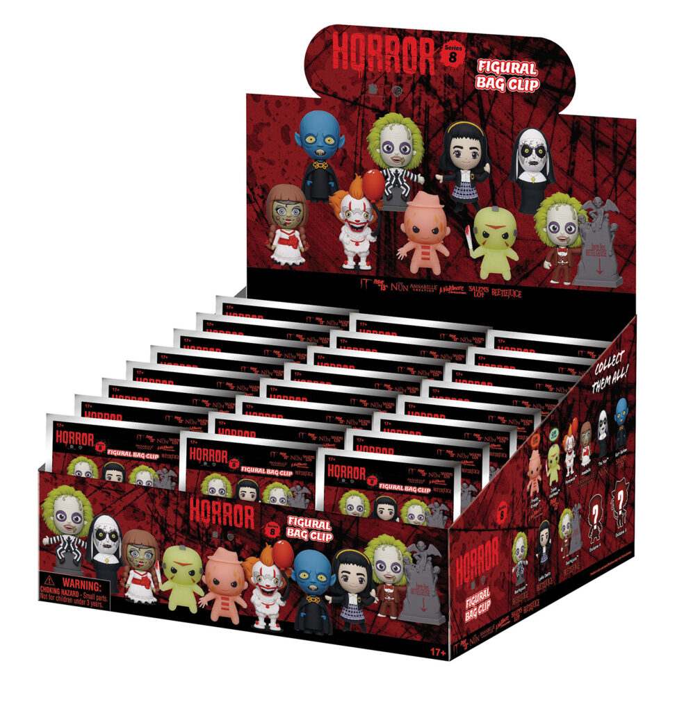 WB Horror 3D Foam Bag Clip, Series 8 - Monogram International Inc.
