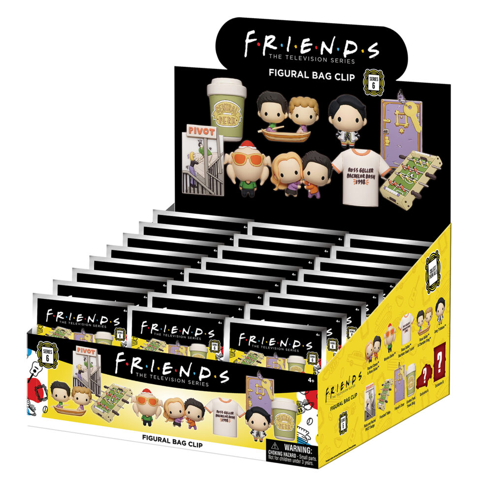 Friends 3D Foam Bag Clip, Series 6 - Monogram International Inc.