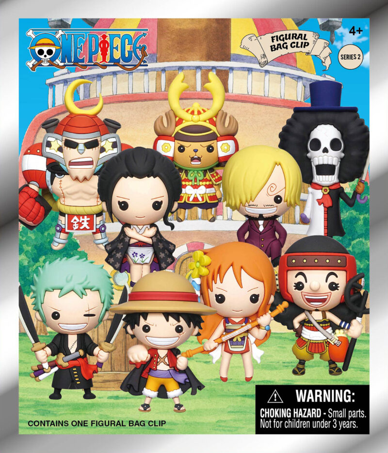 One Piece 3D Foam Bag Clip, Series 2 - Monogram International Inc.