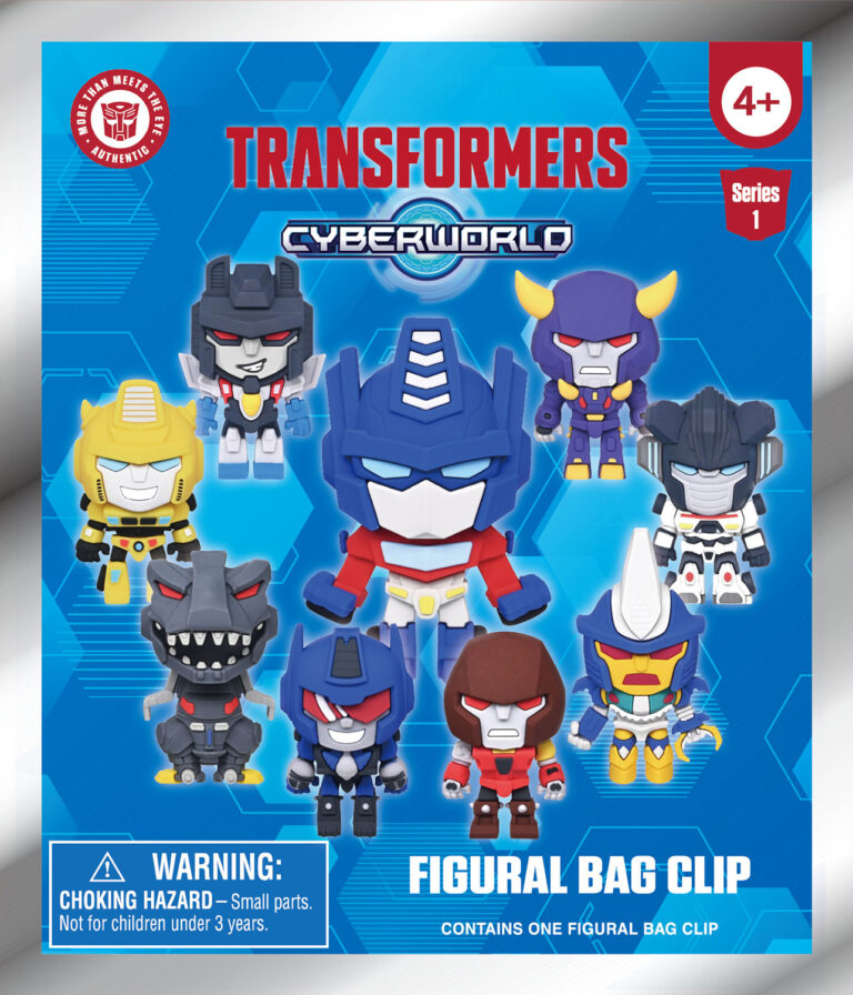 Transformers - Cyber World 3D Foam Bag Clip, Series 1 - Monogram ...