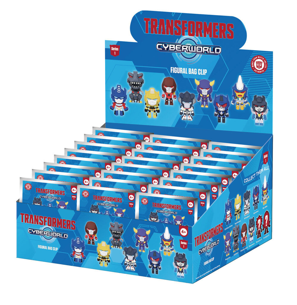 Transformers - Cyber World 3D Foam Bag Clip, Series 1 - Monogram ...