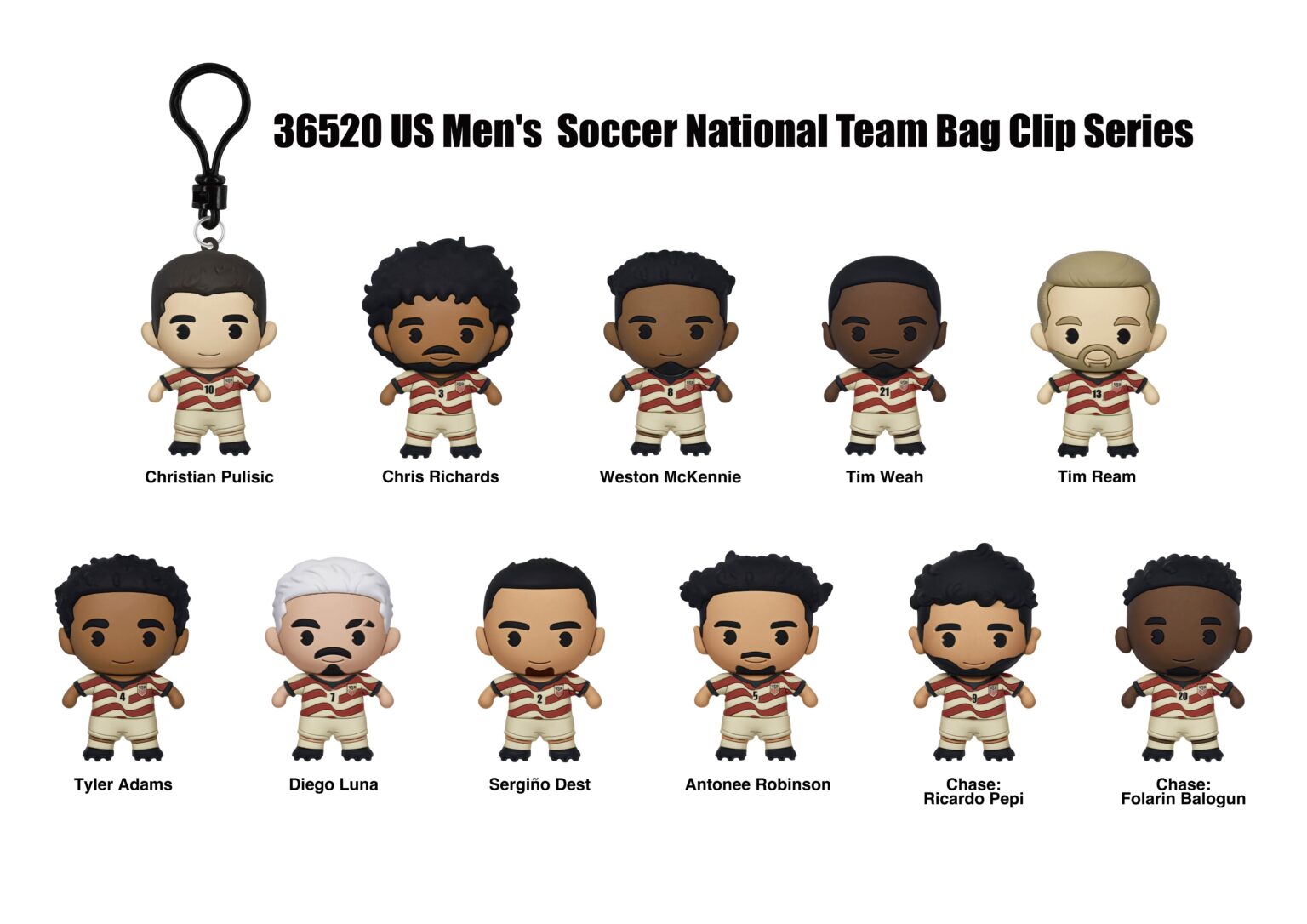 New Arrival: Soccer National Team 3D Foam Bag Clips (Canada, Mexico ...